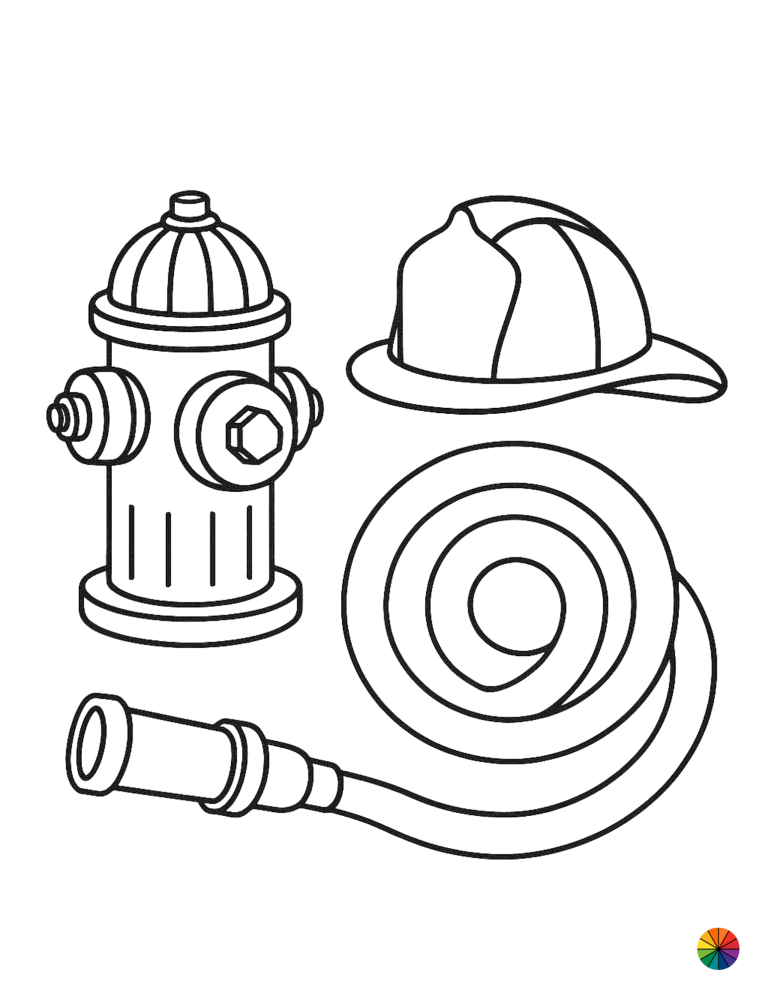 Fire Station Coloring Pages (Free Printable PDFs) - Colorize Today